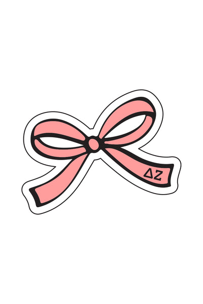 Pink Bow Sticker – DZ Dezigns